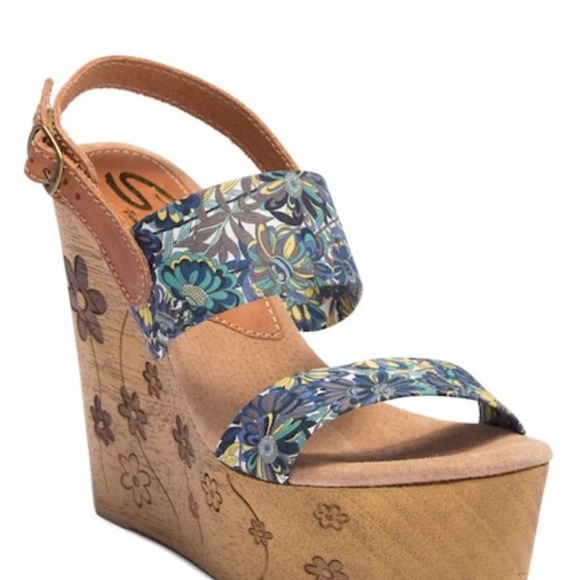 Sbicca Fabiana | Shoes | Sbicca Fabiana Platform Wedge Sandal | Poshmark